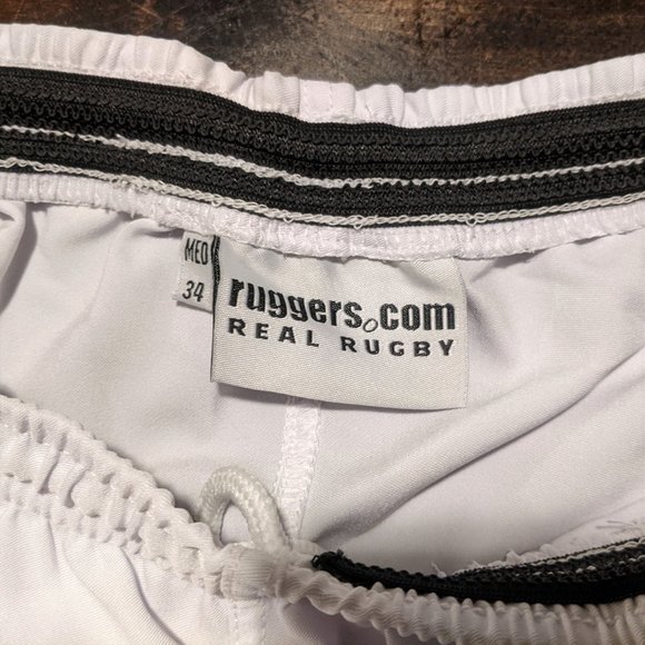 Ruggers | Shorts | Nwt White Rugby Shorts | Poshmark